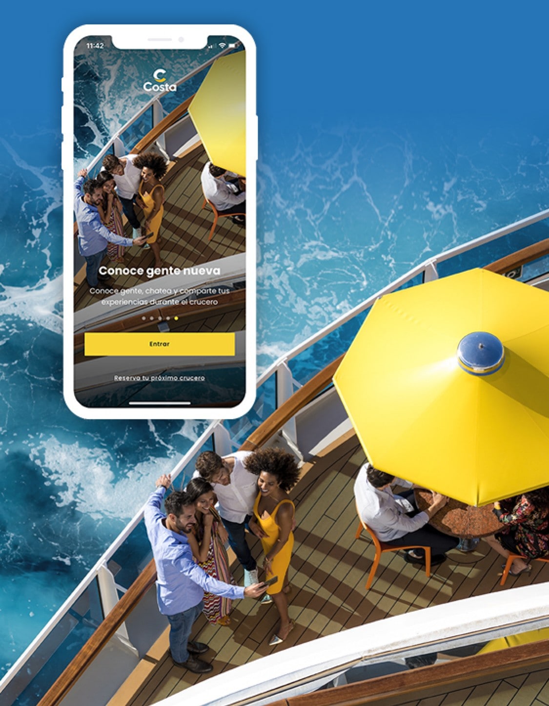 App Oficial de Costa Cruceros para IOS y Android