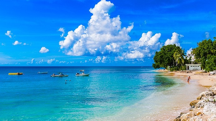 Barbados, las únicas “vacaciones” de George Washington